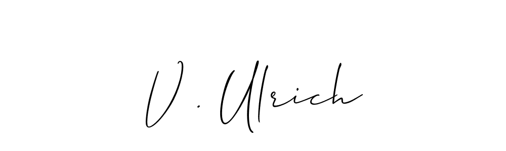 90+ V . Ulrich Name Signature Style Ideas | Wonderful Autograph