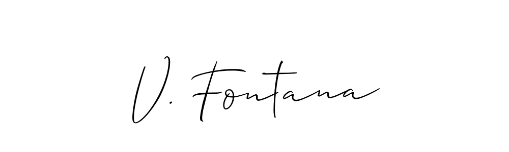 98+ V. Fontana Name Signature Style Ideas | Professional Electronic Sign