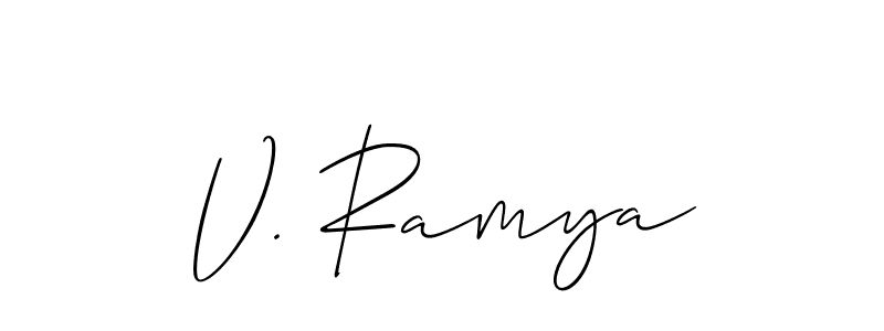 88+ V. Ramya Name Signature Style Ideas | Creative Name Signature