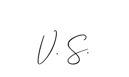 85+ V. S. Name Signature Style Ideas | FREE Autograph