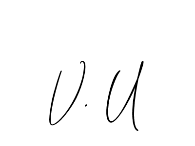 73+ V. U Name Signature Style Ideas | Great Digital Signature