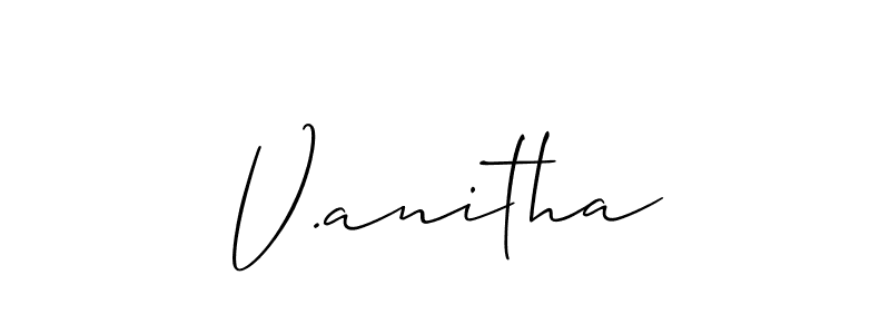 85+ V.anitha Name Signature Style Ideas | Amazing eSignature