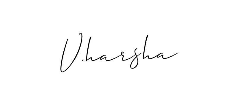 77+ V.harsha Name Signature Style Ideas | Ideal Online Autograph