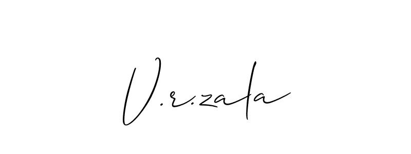 92+ V.r.zala Name Signature Style Ideas | Unique Digital Signature