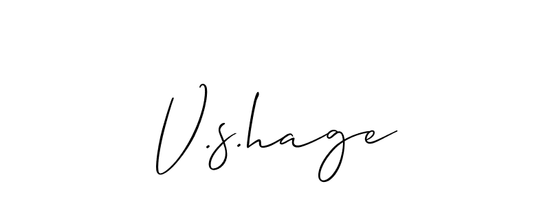 89+ V.s.hage Name Signature Style Ideas | Best eSignature