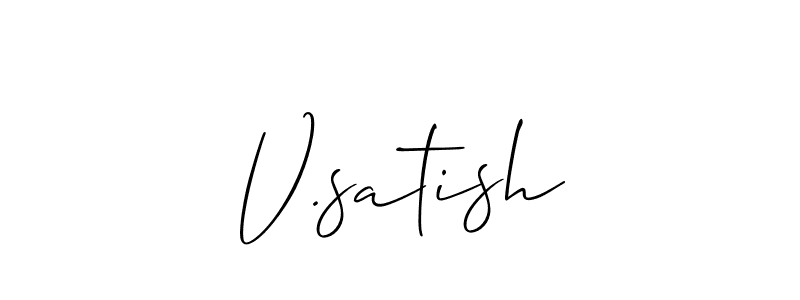 89+ V.satish Name Signature Style Ideas | Superb E-Signature