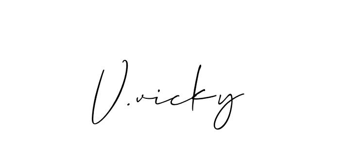 72+ V.vicky Name Signature Style Ideas | Outstanding eSign