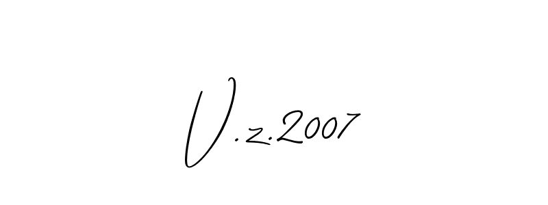 71+ V.z.2007 Name Signature Style Ideas | Professional Digital Signature