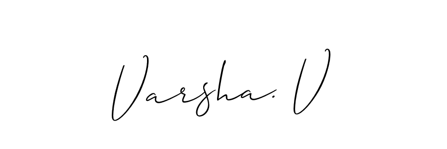 98+ Varsha. V Name Signature Style Ideas | New Autograph