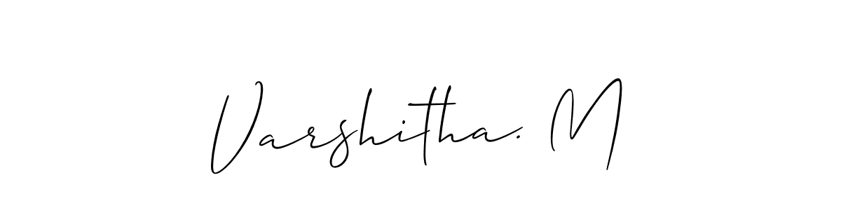 76+ Varshitha. M Name Signature Style Ideas | Wonderful Autograph
