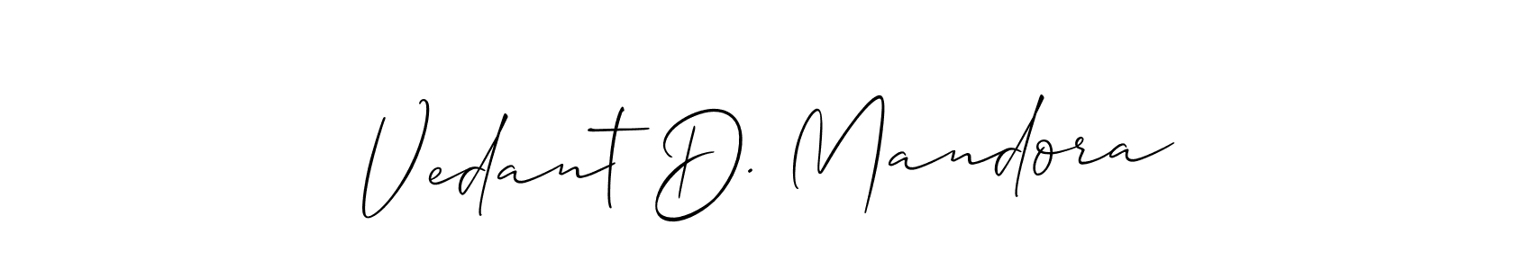 72+ Vedant D. Mandora Name Signature Style Ideas | Wonderful eSignature