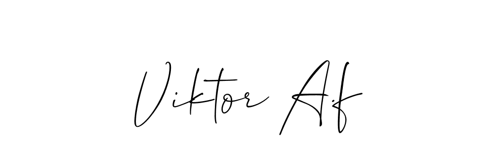 95+ Viktor A.f Name Signature Style Ideas | Outstanding Autograph
