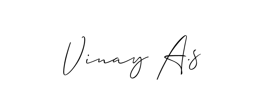97+ Vinay A.s Name Signature Style Ideas | Ultimate Name Signature