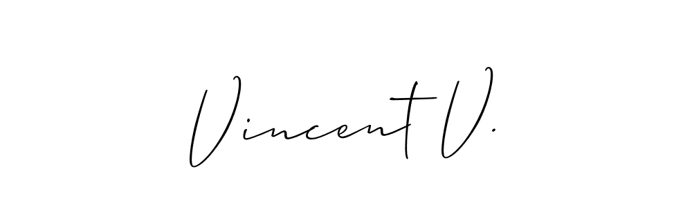 71+ Vincent V. Name Signature Style Ideas | First-Class Electronic Sign