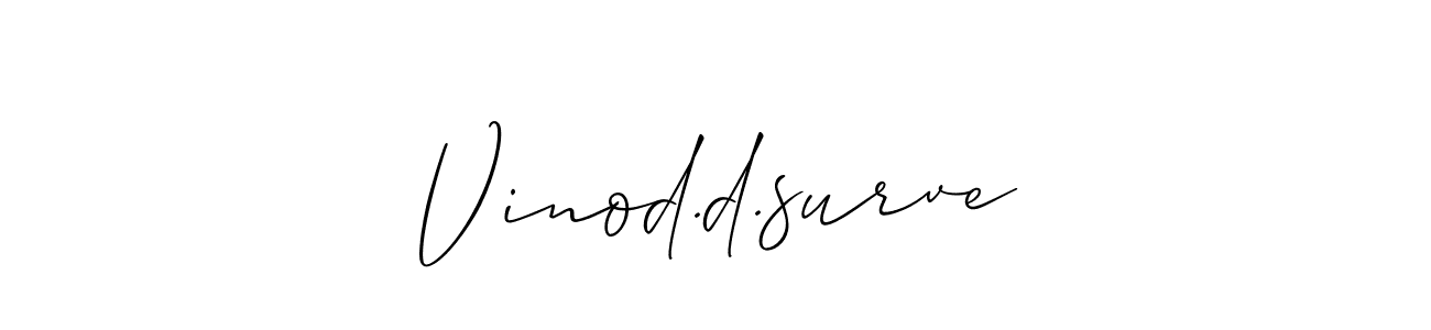 98+ Vinod.d.surve Name Signature Style Ideas | Awesome Autograph
