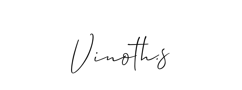 100+ Vinoth.s Name Signature Style Ideas | Creative E-Sign