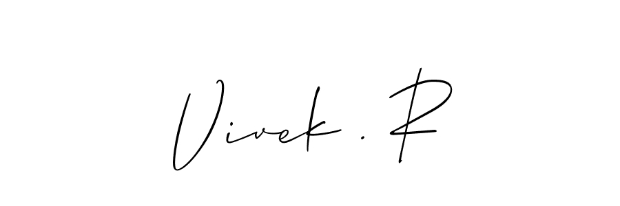 72+ Vivek . R Name Signature Style Ideas | New Online Signature