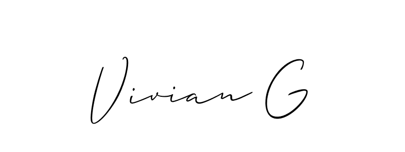 81+ Vivian G Name Signature Style Ideas | Ideal Autograph