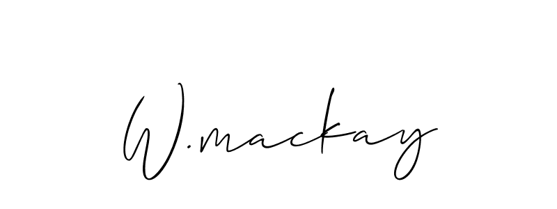 78+ W.mackay Name Signature Style Ideas | Special Autograph