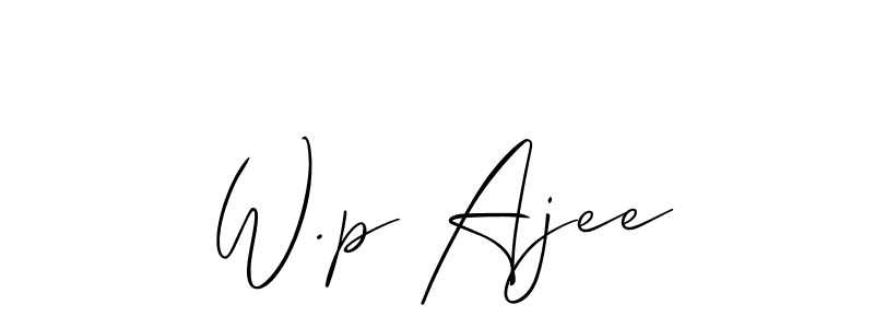 84+ W.p Ajee Name Signature Style Ideas | Free eSign
