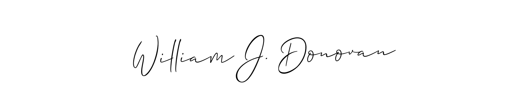 97+ William J. Donovan Name Signature Style Ideas | Awesome Autograph