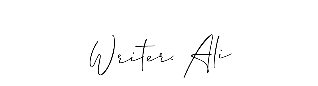 73+ Writer. Ali Name Signature Style Ideas | Wonderful eSign