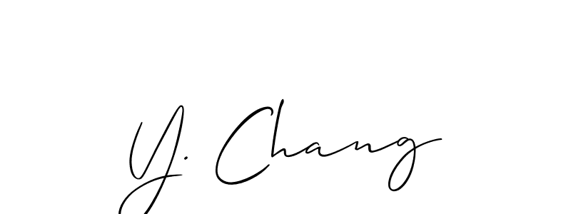 94+ Y. Chang Name Signature Style Ideas | New eSignature