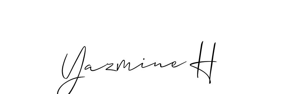 77+ Yazmine H Name Signature Style Ideas | Creative Autograph