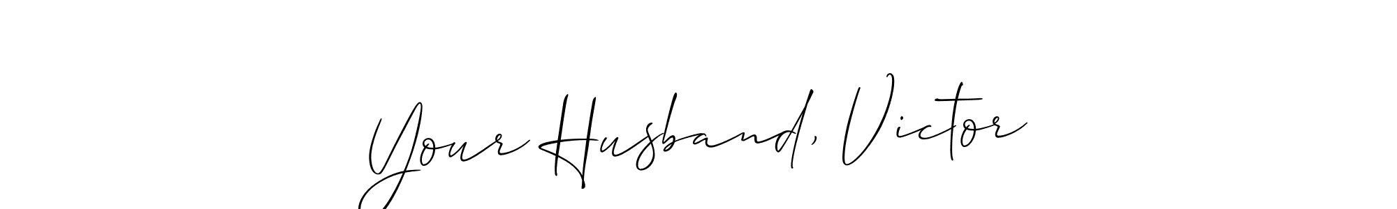 84+ Your Husband, Victor Name Signature Style Ideas | Cool E-Signature
