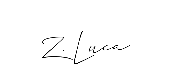 98+ Z. Luca Name Signature Style Ideas | Latest Electronic Sign