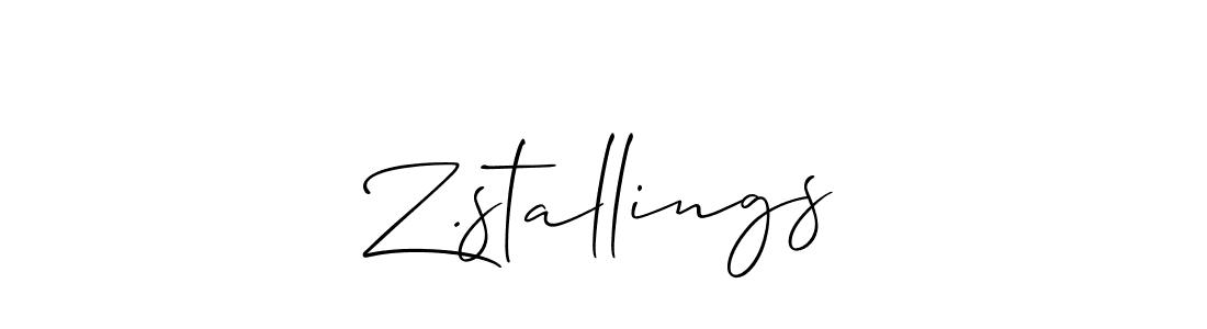 83+ Z.stallings Name Signature Style Ideas | Outstanding Autograph