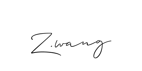 95+ Z.wang Name Signature Style Ideas | Free eSign