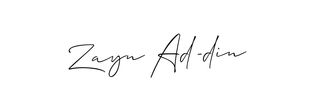 91+ Zayn Ad-din Name Signature Style Ideas | Outstanding E-Sign