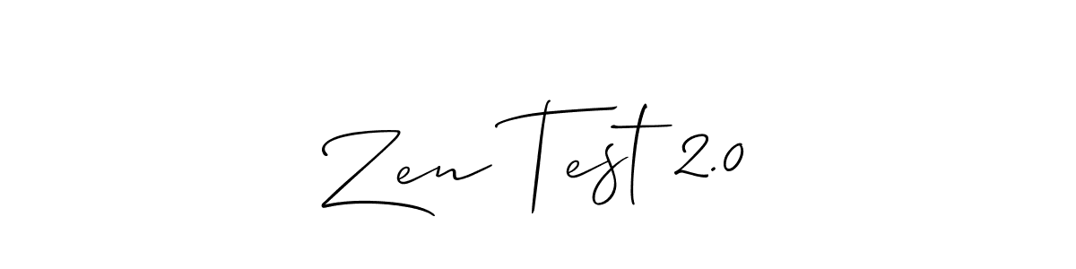 82+ Zen Test 2.0 Name Signature Style Ideas | Special Electronic Sign