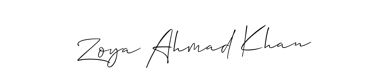 72+ Zoya Ahmad Khan Name Signature Style Ideas | First-Class E-Sign