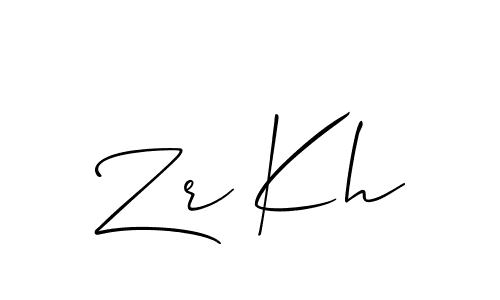 75+ Zr Kh Name Signature Style Ideas | Exclusive Autograph