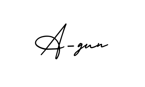 89+ A-gun Name Signature Style Ideas | Unique eSignature