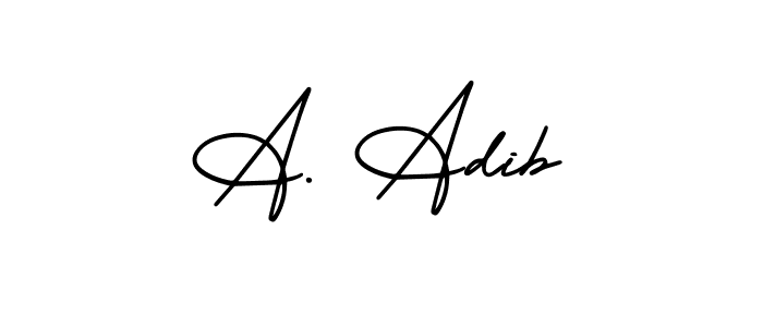 96+ A. Adib Name Signature Style Ideas | Exclusive Electronic Signatures