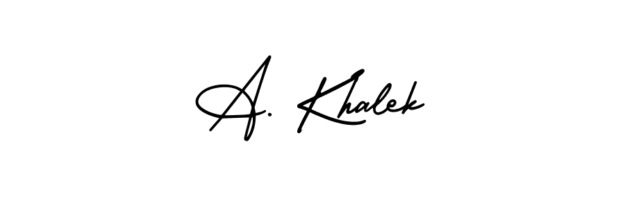 97+ A. Khalek Name Signature Style Ideas | Amazing Digital Signature