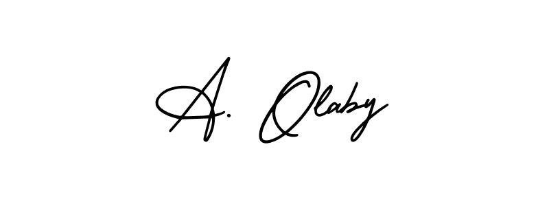 97+ A. Olaby Name Signature Style Ideas | Cool Electronic Sign
