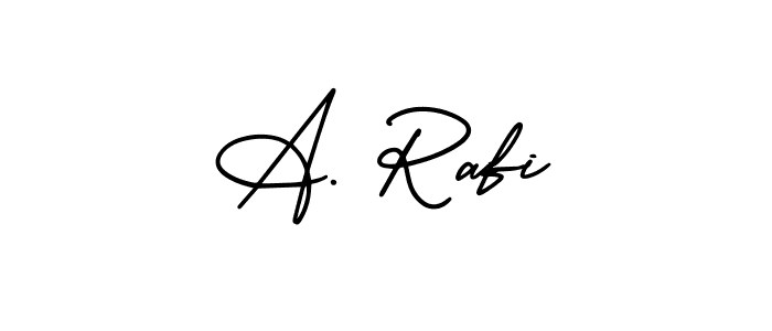 96+ A. Rafi Name Signature Style Ideas | New Autograph