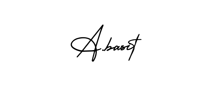 85+ A.basit Name Signature Style Ideas | First-Class Online Autograph