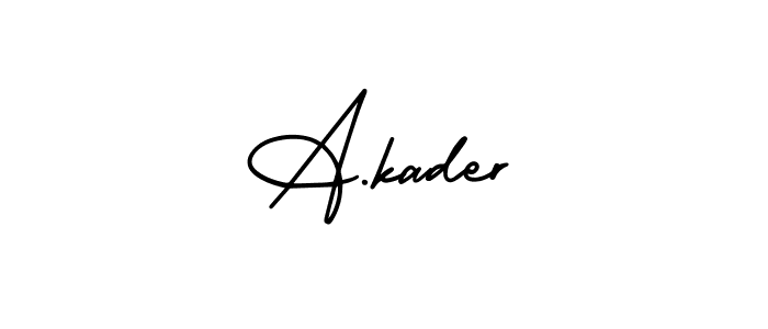 78+ A.kader Name Signature Style Ideas | Outstanding E-Sign
