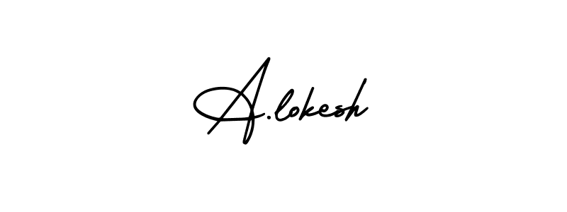 97+ A.lokesh Name Signature Style Ideas | New eSign