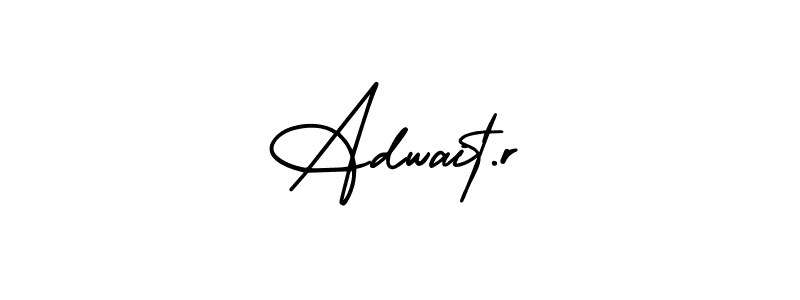 83+ Adwait.r Name Signature Style Ideas | Superb Name Signature