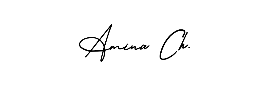 84+ Amina Ch. Name Signature Style Ideas | Cool Autograph