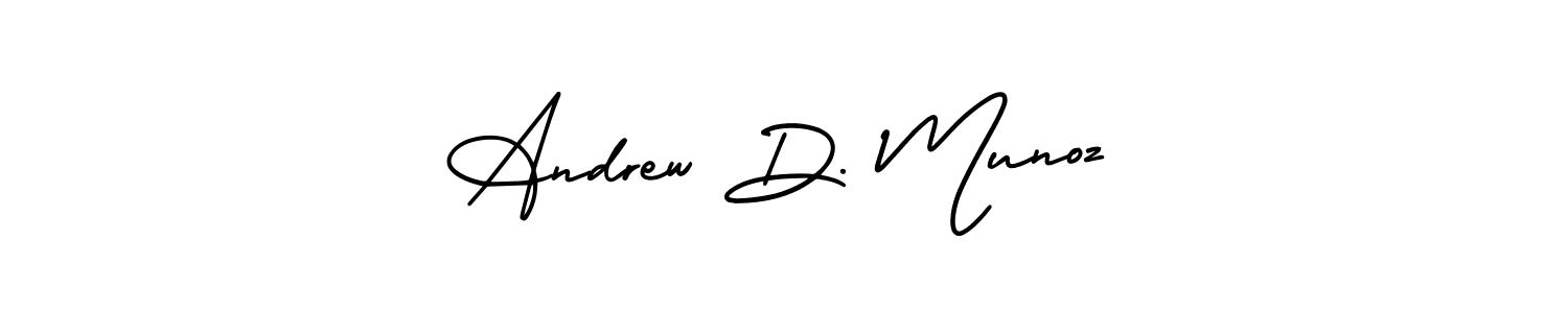 88+ Andrew D. Munoz Name Signature Style Ideas | Special Digital Signature