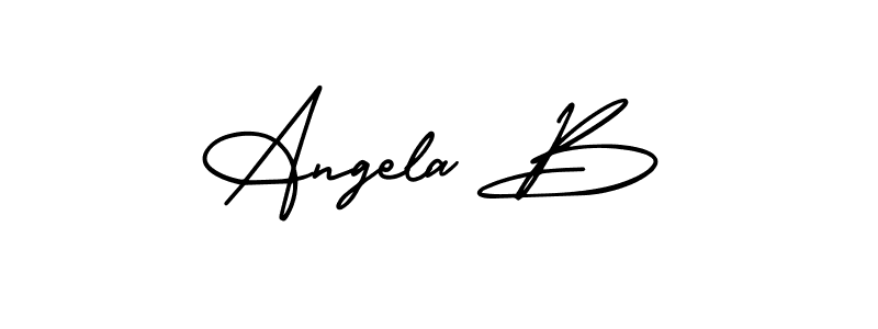 90+ Angela B Name Signature Style Ideas | Professional eSignature