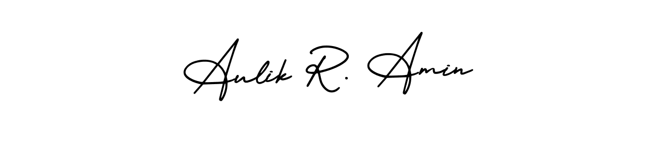 86+ Aulik R. Amin Name Signature Style Ideas | Cool Name Signature