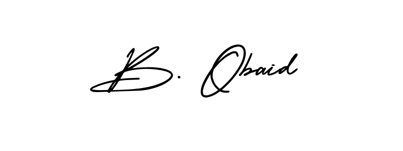 86+ B. Obaid Name Signature Style Ideas | Unique Autograph